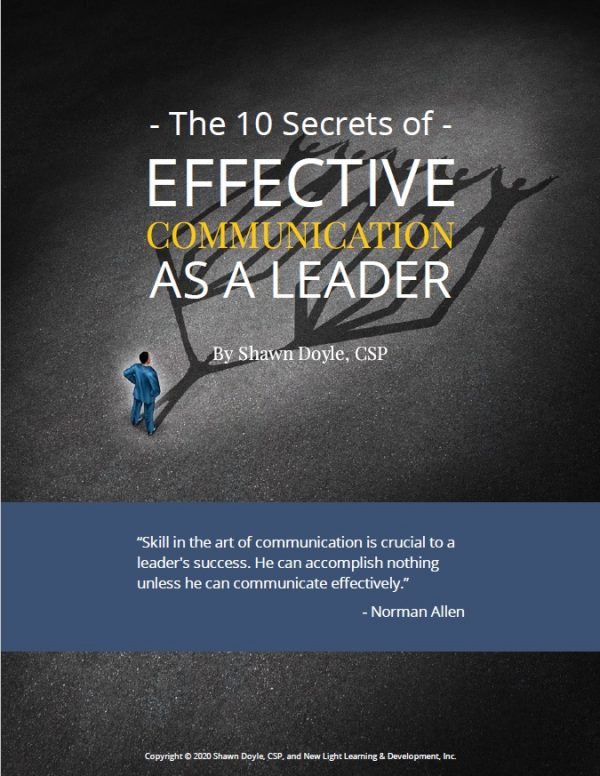 The 10 Secrets of Effective Communication | Shawn Doyle